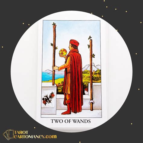 Two Of Wands As Love Advice Upright And Reversed Tarot Card Meaning