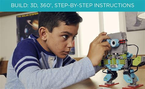 UBTECH Jimu Robot MeeBot 2 0 App Enabled Building And Coding STEM Robot Kit 390 Pcs Shopee