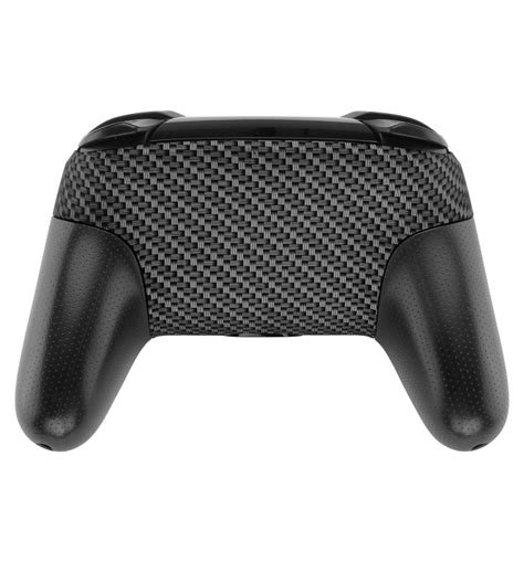 Soft Touch Carbon Fiber Front Back Shells For Nintendo Switch Pro