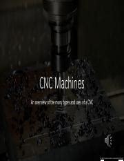 CNC Machines PPT Pdf Pdf CNC Machines An Overview Of The Many
