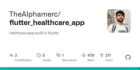 GitHub TheAlphamerc Flutter Healthcare App Helthcare App Built In Flutter