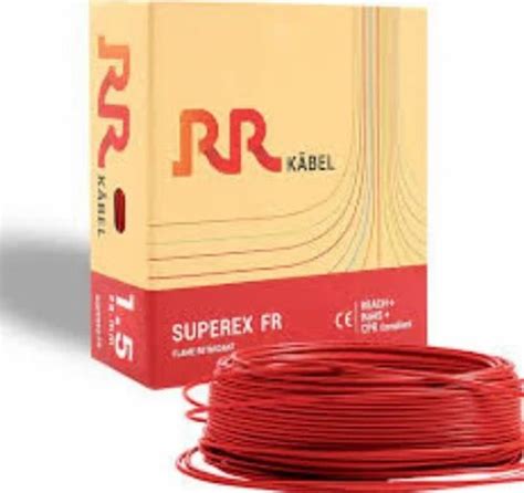 Rr House Wiring Cable Wire Size 1 Sqmm At Rs 1050roll In Sarwar Id