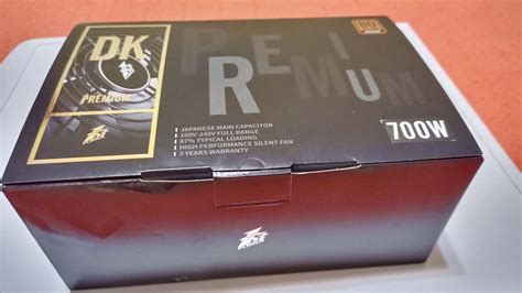 Блок питания 1STPLAYER DK Premium, 700W, 80+ Bronze (PS-700AX) — купить ...