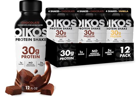 Oikos Protein Shake Exclusive Variety Pack 30g High