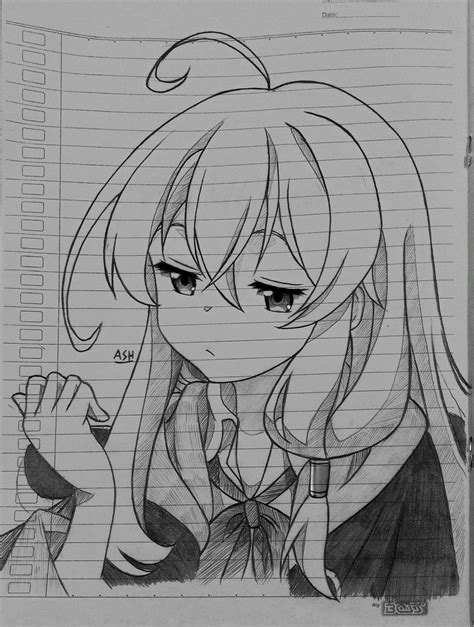 Sketsa Gambar Perempuan