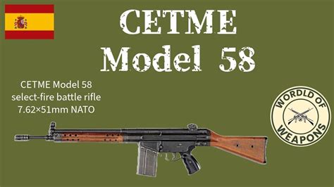 Cetme Model 58 🇪🇸 The Overpowered Father Of The G3 The Cetme Model 58