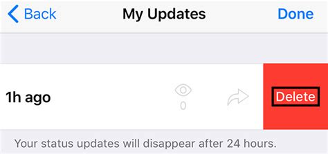 WhatsApp Here S How To Delete A Post From Your Status