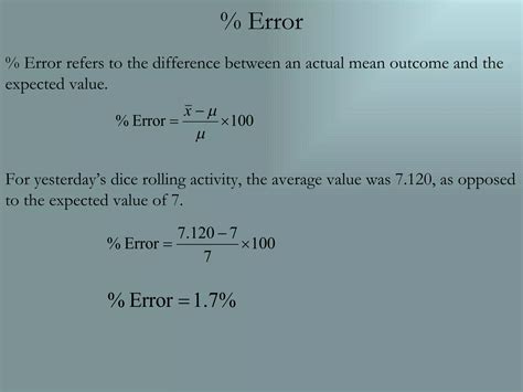 22108 Expected Value Ppt 22108 Expected Value Ppt