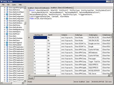 Long Running Queries In Swql