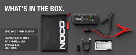 NOCO A Portable Jump Starter With Power Bank Function