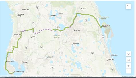 Florida Bike Trails Map Atlantic Coast Adventure Cycling Association