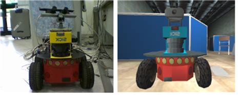 Our Robot And Its Model In Usarsim Download Scientific Diagram