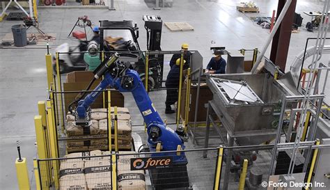 Robotic Depalletizer Cell Force Design