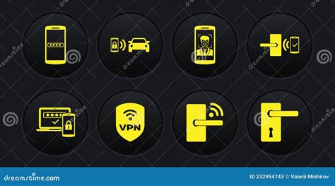 Set Two Steps Authentication Digital Door Lock With Wireless Shield Vpn Mobile And Face