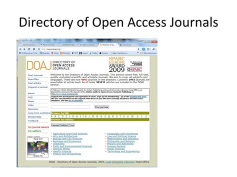 Open Access And Creative Commons Ppt
