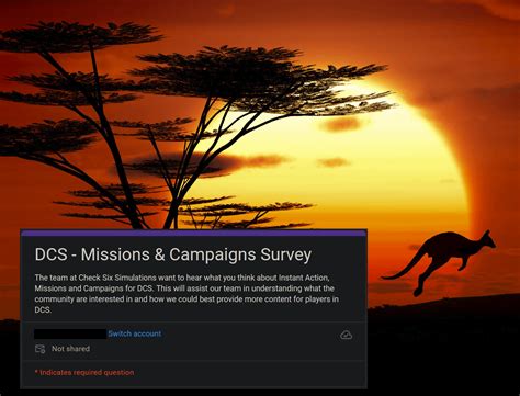 check six simulations community survey link in comments r dcsworld