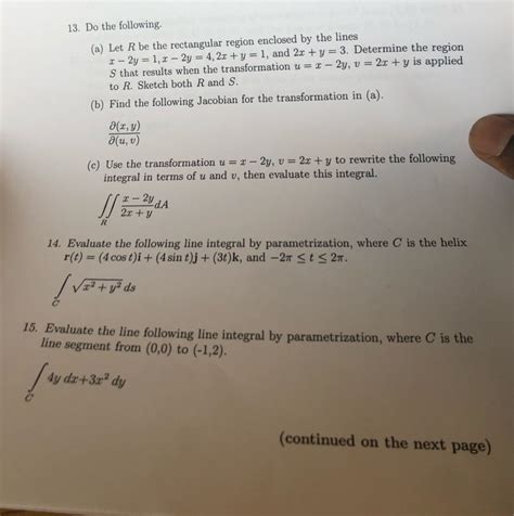 Solved Do The Following A Let R Be The Rectangular Chegg