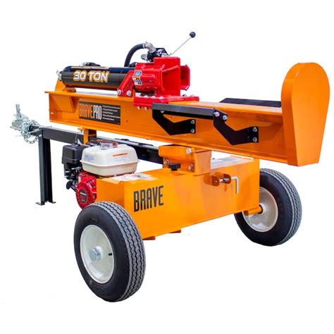 Brave 30 Ton Log Splitter 30 Ton 200 Cc Horizontal And Vertical Gas