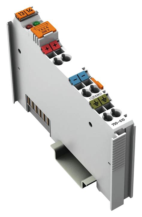 750 610 Wago Module Dalimentation 5ma 5 Vdc Farnell Fr