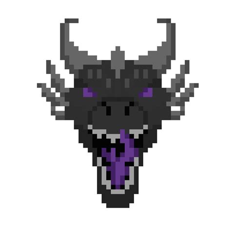 Minecraft Dragon Pixel Art See More Ideas About Pixel Dragon Pixel