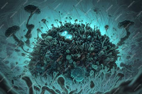 premium ai image microscopic exploring the bacterial world through