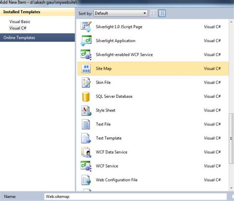SiteMapPath Control In ASP NET