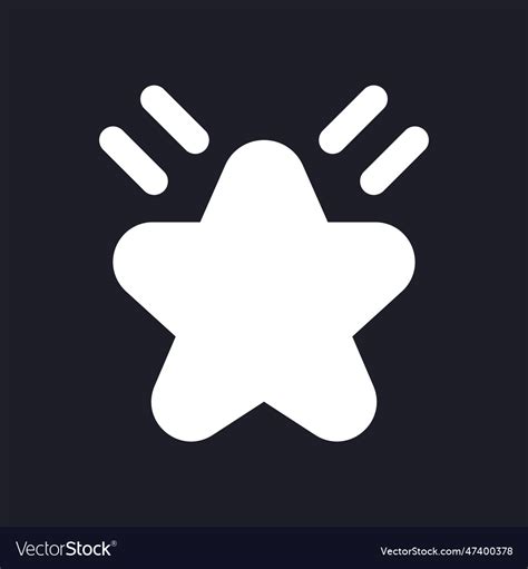 Effect White Pixel Perfect Solid Ui Icon Vector Image