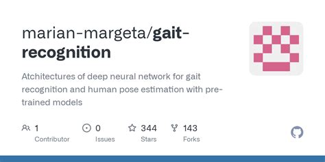 GitHub Marian Margeta Gait Recognition Atchitectures Of Deep Neural Network For Gait
