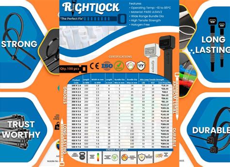Cable Tie Manufacturer In Mumbai Best No1 Nylon Cable Ties