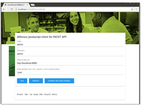 Developing A Simple Javascript Client Using The Al Hyland Connect