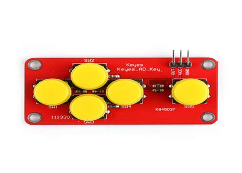 Ph 25 3p Arduino Sensor Module Electronic Building Blocks With Five Button