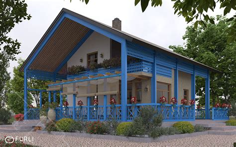 طراحی و ساخت ویلا سنتی گروه فرلی ویلا