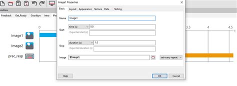 Using Image Stimuli To Pull In Images Defined From Excel Builder