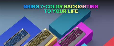 Gamcatz Wireless Backlit Keyboard And Mouse Rechargeable Ergonomic Keyboard Combo Wrist Rest And