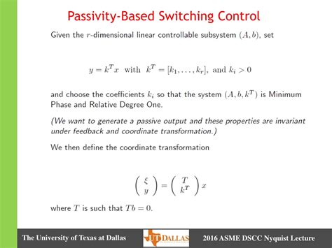 Ppt A Brief History Of Passivity Based Control In Robotics Powerpoint Presentation Id9226008