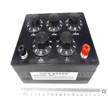 Precision Variable Decade Resistor Resistance Box 9999 9 OHM In Tool Parts From Tools On