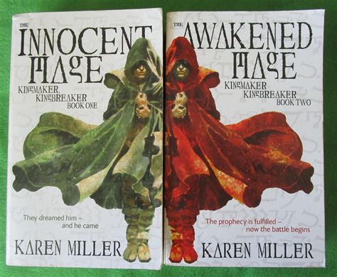 Lot 2 Pb Kingmaker Kingbreaker Series Karen Miller1 Innocent Mage2
