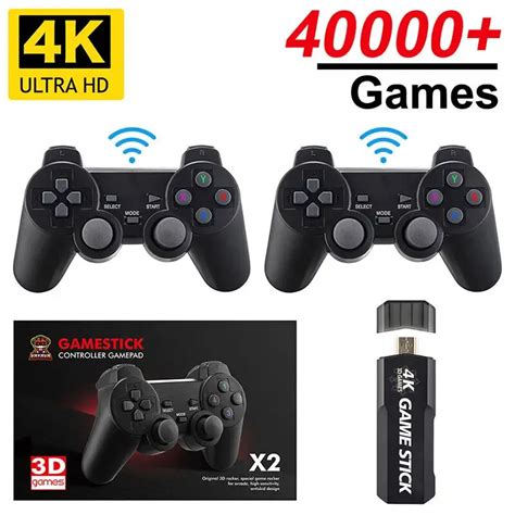 Portable Game Players 4k Hd Video Console 128g Storage 40000 Games