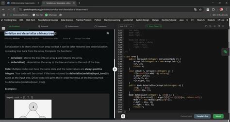 Gfg160days Gfgstreak Dsa Java Problemsolving Learning Journey