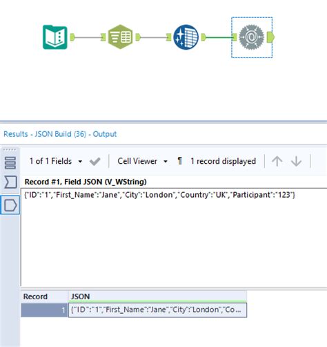 Converting Table To Json Response Alteryx Community