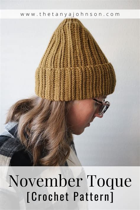 November Toque Crochet Pattern The Cozy Knot