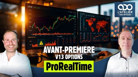 Avant Première V13 Les Options Prorealtime Youtube
