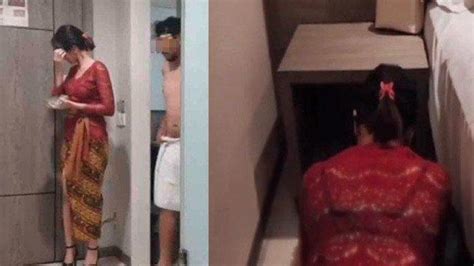 Terungkap! Ini Sosok Wanita Kebaya Merah yang Bikin Heboh Netizen, Ternyata Pasangan Sejoli ...