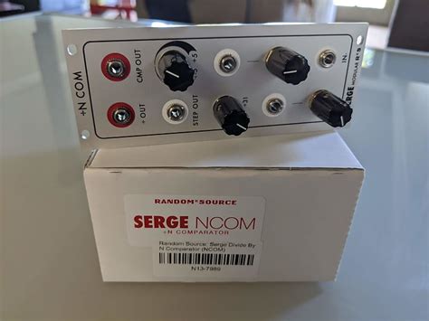 random source serge ncom divide by n comparator reverb