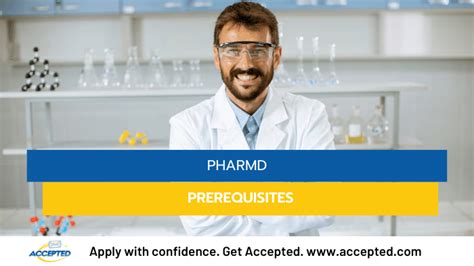 Pharmd Prerequisites