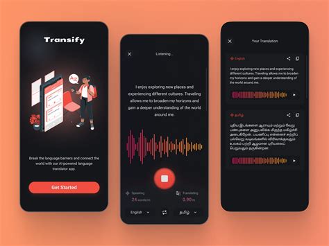 Ai Language Translator App By Venkata Haritha On Dribbble