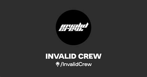 Invalid Crew Linktree
