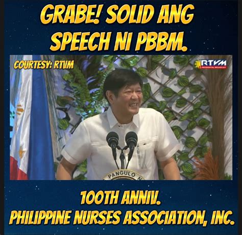 Watch Pbbm Speech On The 100th Anniversary Of Philippine Nurses