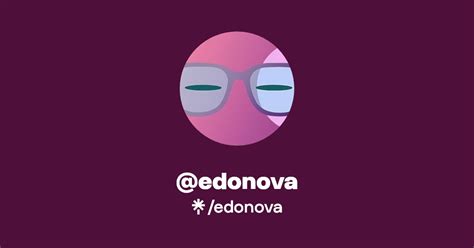 Edonova Twitter Instagram Tiktok Twitch Linktree