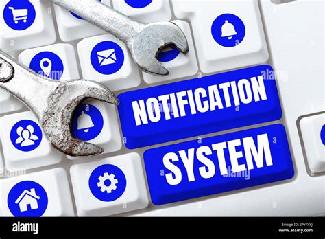 Conceptual Display Notification System Internet Concept Do Not Forget